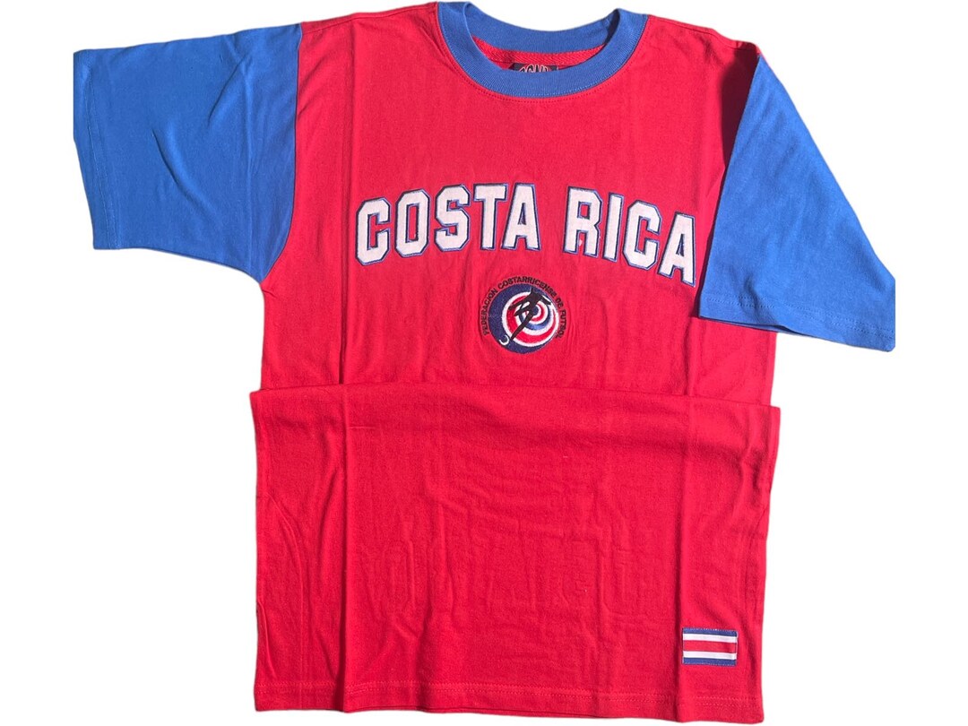 Costa Rica Embroidered Premium Quality T-shirt New With Tags All Sizes ...