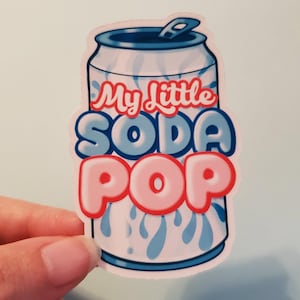 Kpop Demon Hunters Saja Boys Soda Pop Sticker | My Little Soda Pop ...