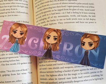 Chibi Archeron Sisters From ACOTAR Feyre Elain and Nesta | Etsy