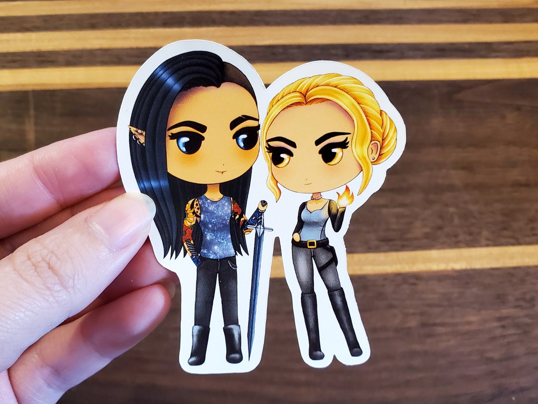 Chibi Ruhn Danaan and Lidia Cervos (agents Night and Daybright) From ...