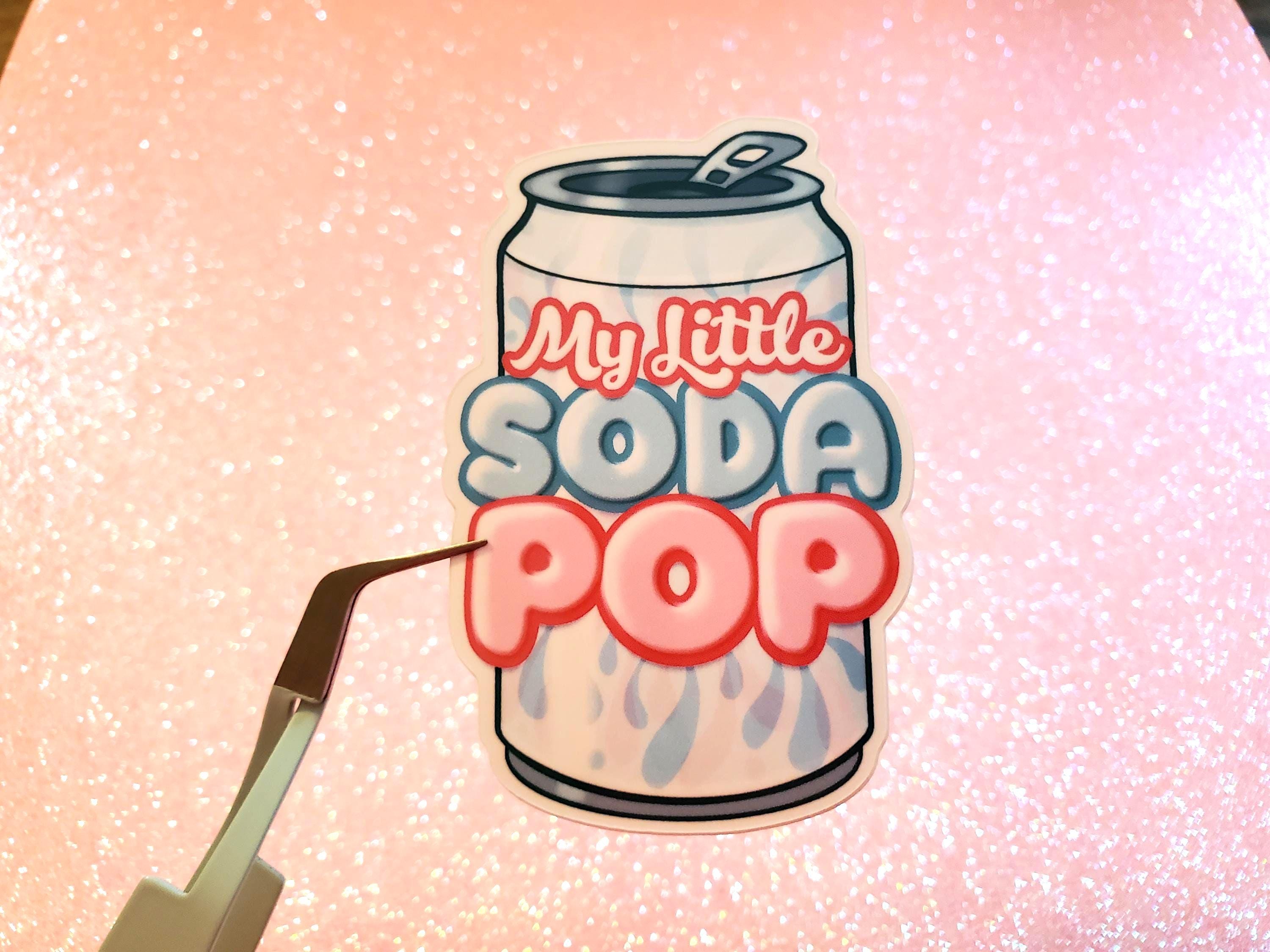 Kpop Demon Hunters Saja Boys Soda Pop Sticker | My Little Soda Pop ...