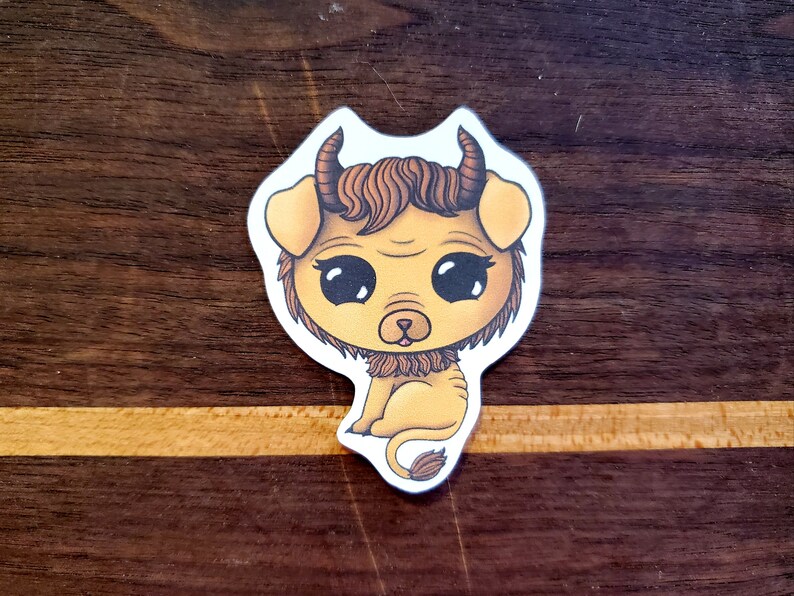 Chibi Syrinx the Chimera Crescent City Stickers - Etsy