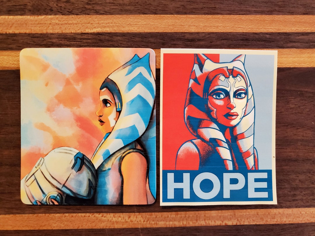 Ahsoka Tano Inspired Stickers - Etsy
