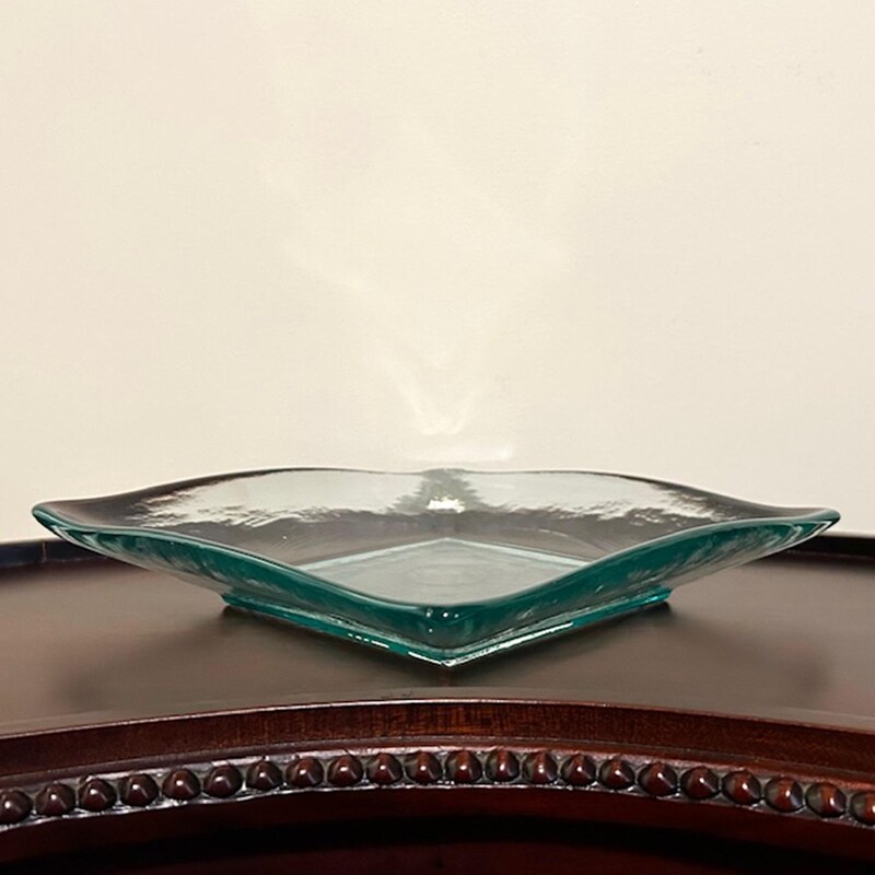 Recycled Glass Plate - Etsy