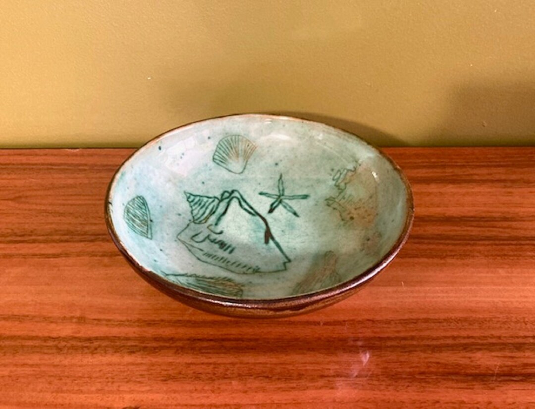 1961 Signed Chelsea Studio Art Pottery Earthenware Bowl, Rare Early ...