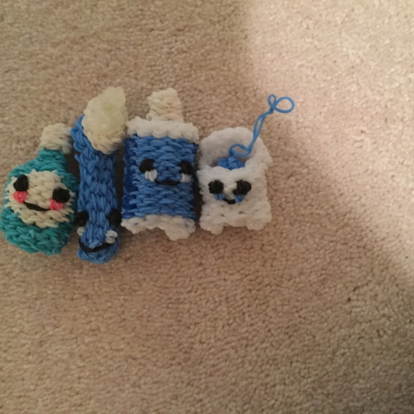 Rainbow Loom Charms - Etsy UK