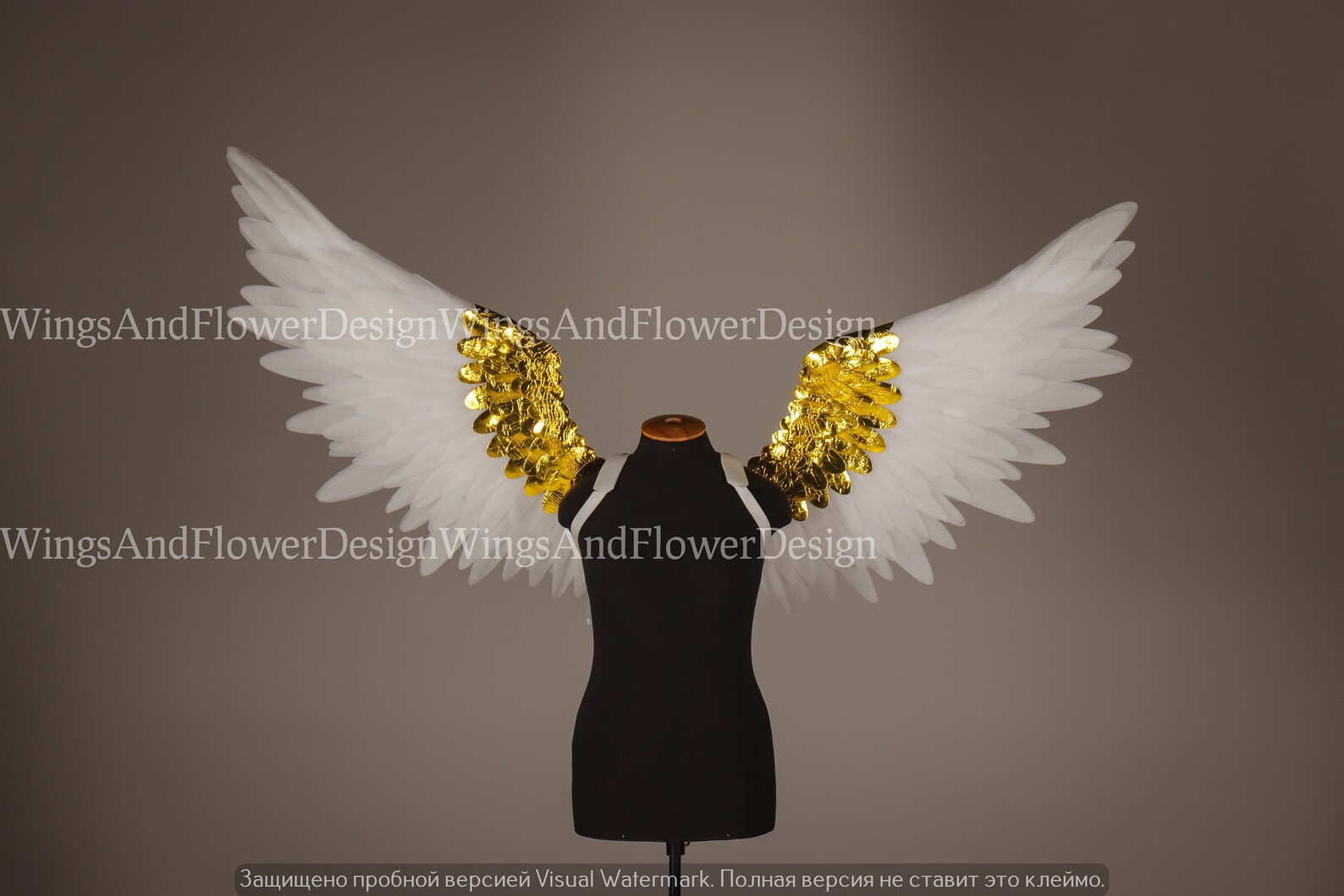 White Gold Angel Wings Angel Wings Victoria Secret Angel - Etsy