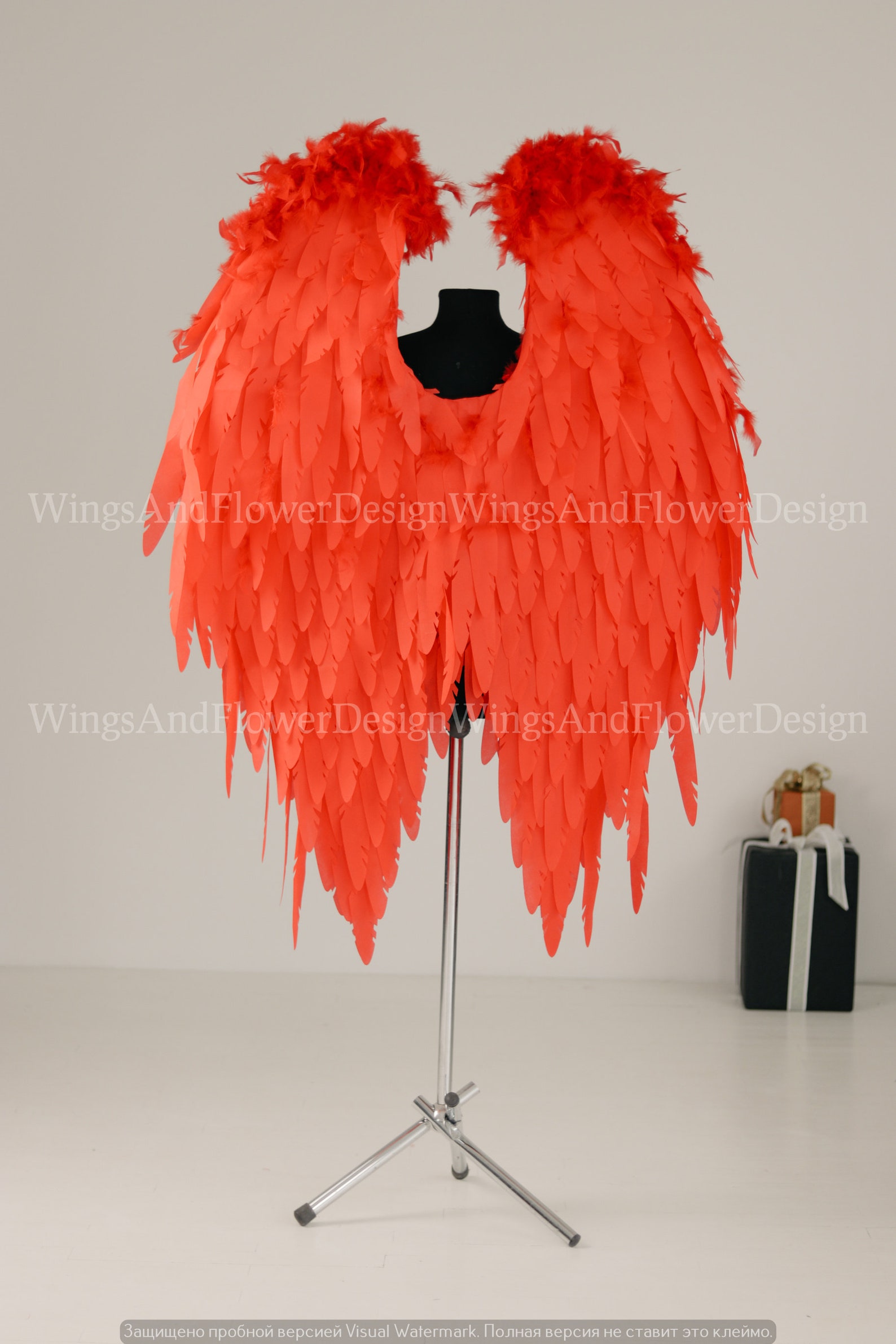 Red Angel Wings Angel Wings Victoria Secret Angel Wings | Etsy