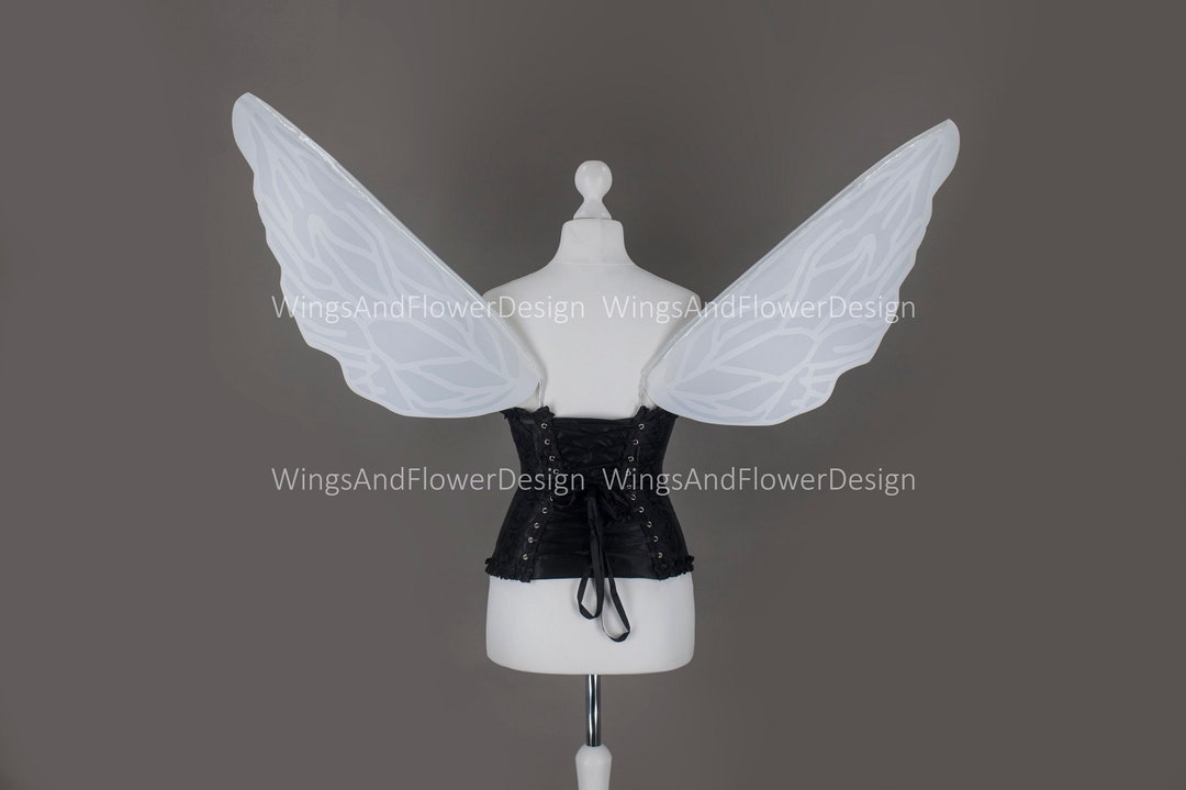White Butterfly Fairy Wings: Corset Costume Wings - Etsy