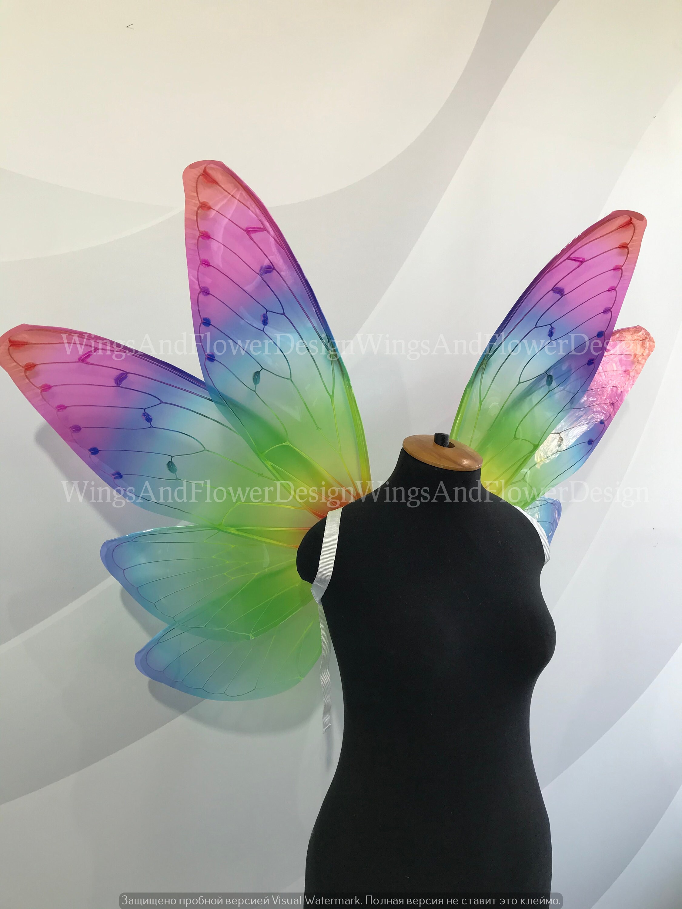 Ariel Fairy Wings In Pastel Rainbow Colors Fairy Wings,, 46% OFF