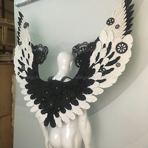 Wings Steampunk, Biomechanical, Unique Wings, Steampunk Costume, Gothic ...