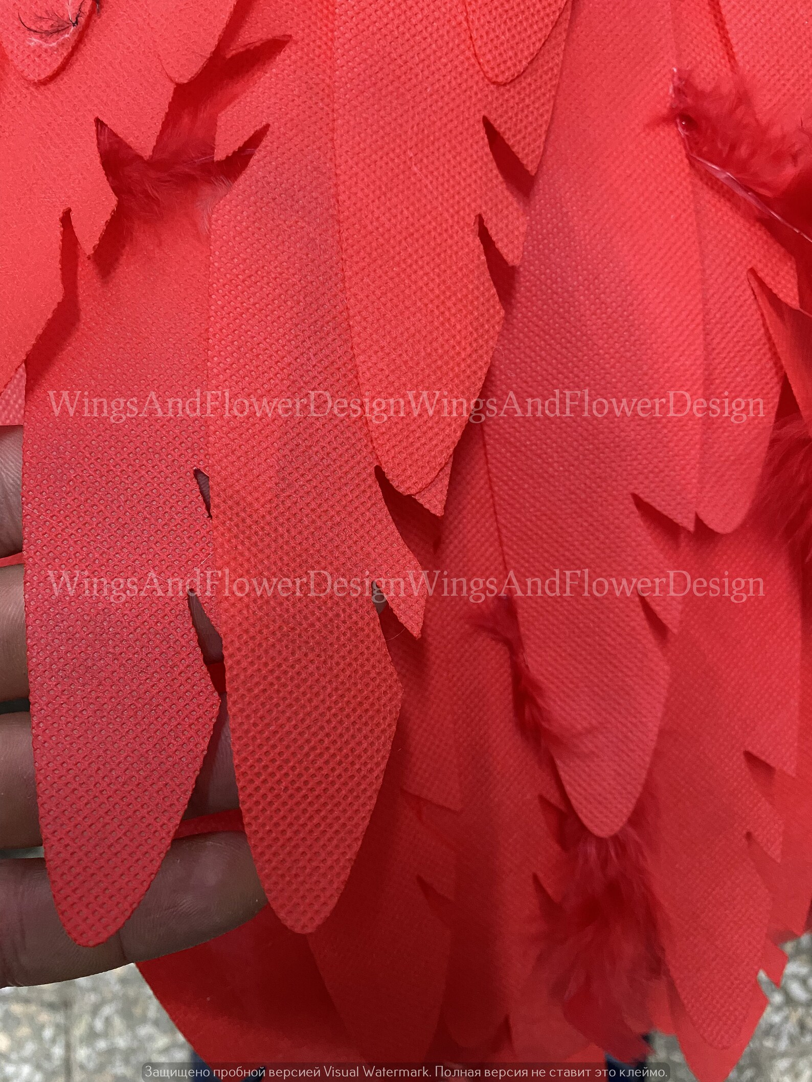 Red Angel Wings Angel Wings Victoria Secret Angel Wings | Etsy