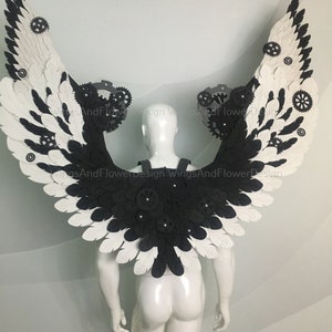 Wings Steampunk, Biomechanical, Unique Wings, Steampunk Costume, Gothic ...