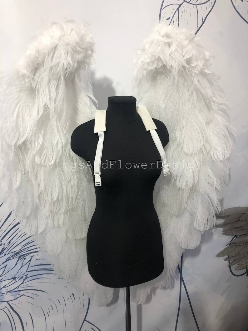 Small White Angel Wings Angel Wings Wedding Wings Victoria - Etsy