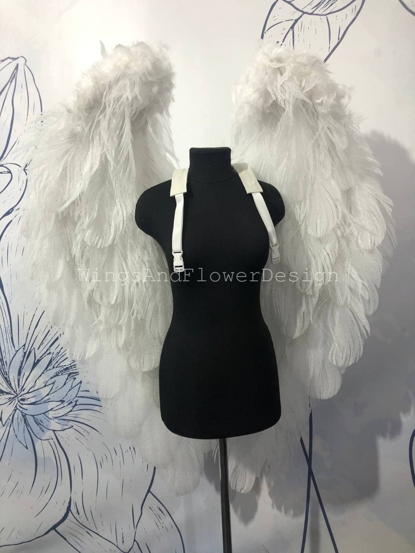 Small White Angel Wings Angel Wings Wedding Wings Victoria - Etsy