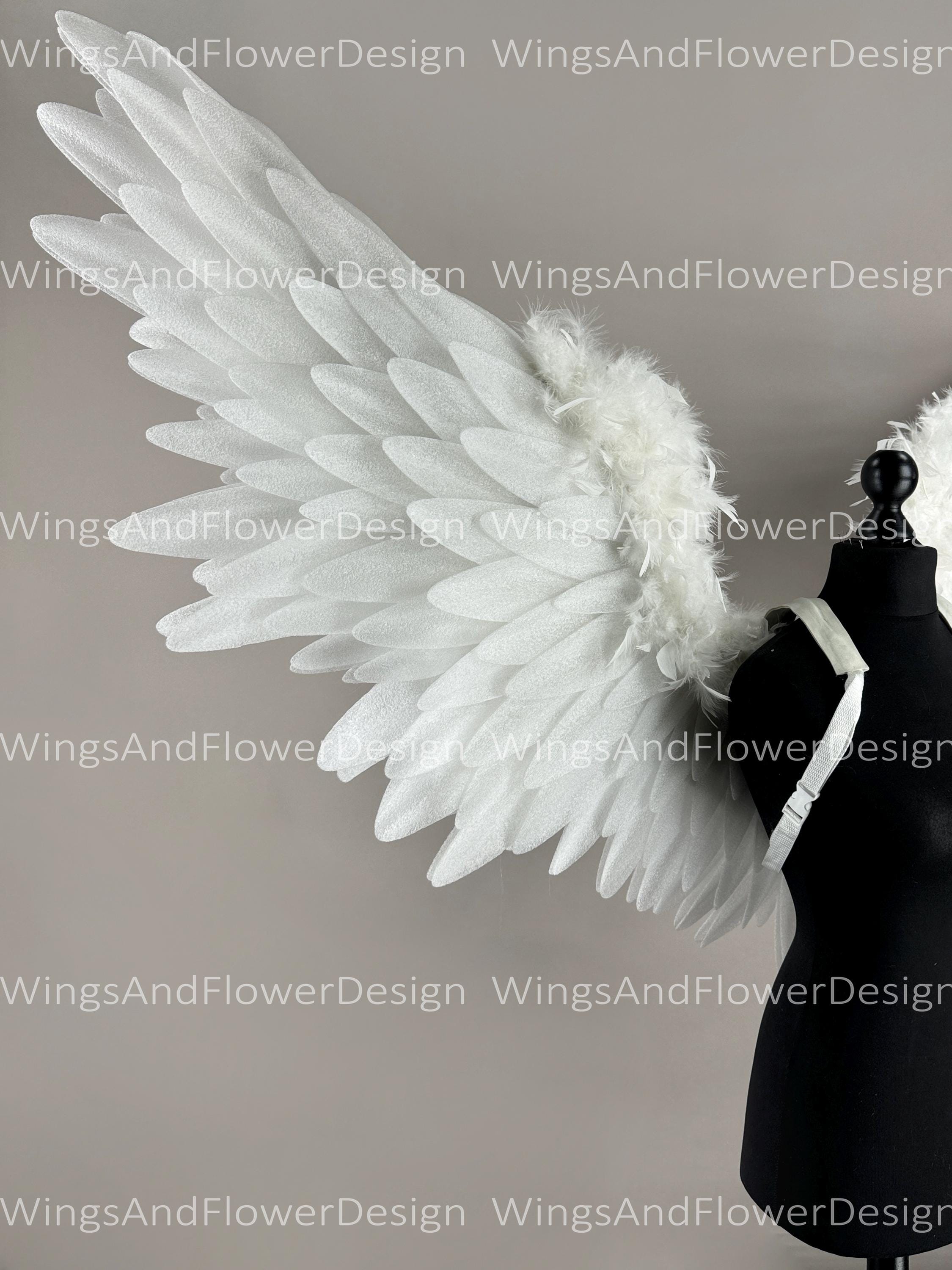 White Angel Wings: Gothic Cosplay, Victoria Secret Style, Majestic ...