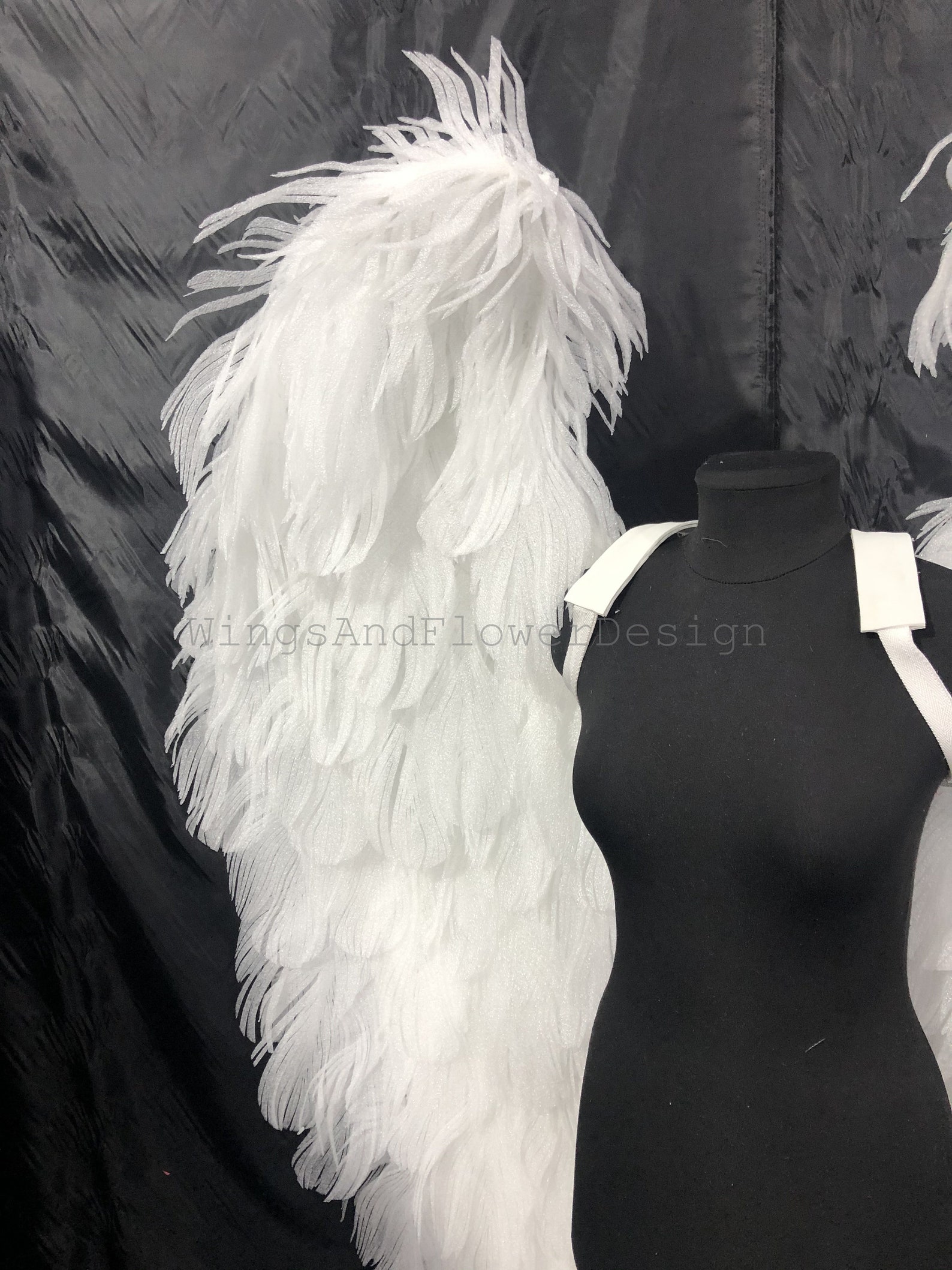 White Angel Wings Angel Wings Wedding Wings Victoria Secret Etsy