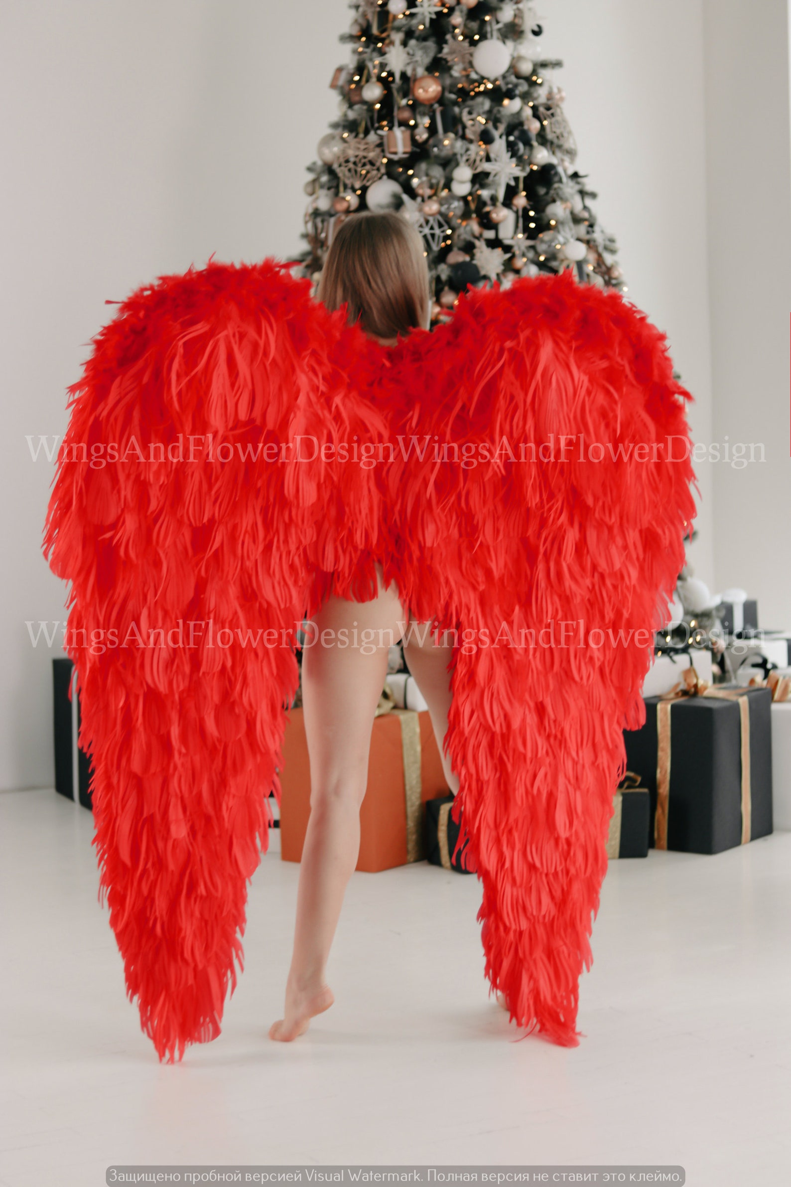 Red Angel Wings Angel Wings Wedding Wings Victoria Secret - Etsy