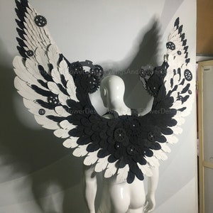 Wings Steampunk, Biomechanical, Unique Wings, Steampunk Costume, Gothic ...