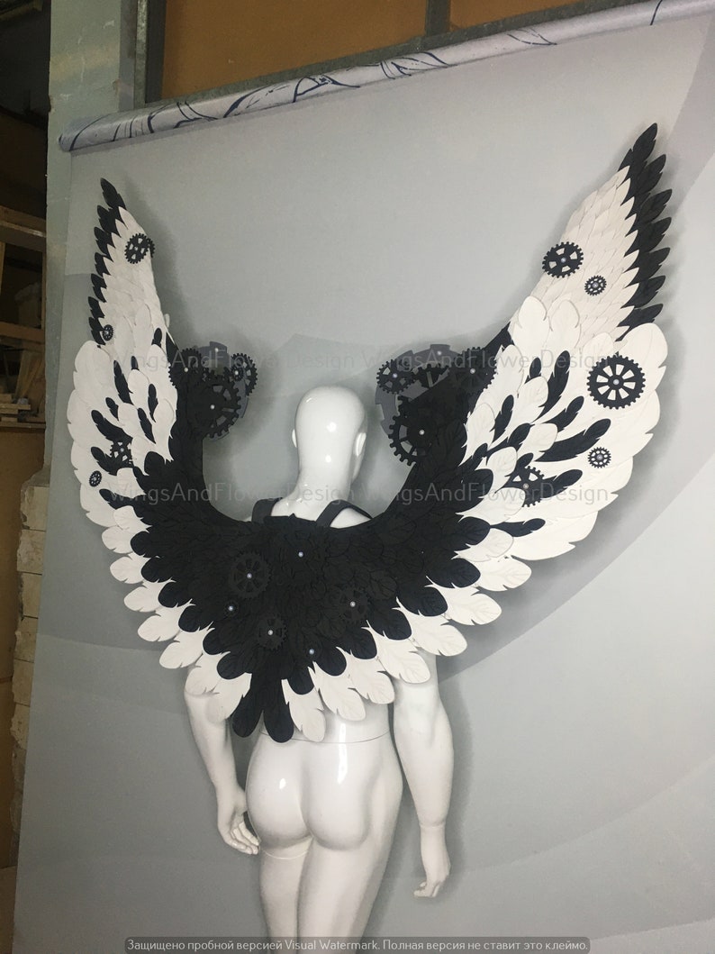 Wings Steampunk Biomechanical Unique Wings Steampunk - Etsy