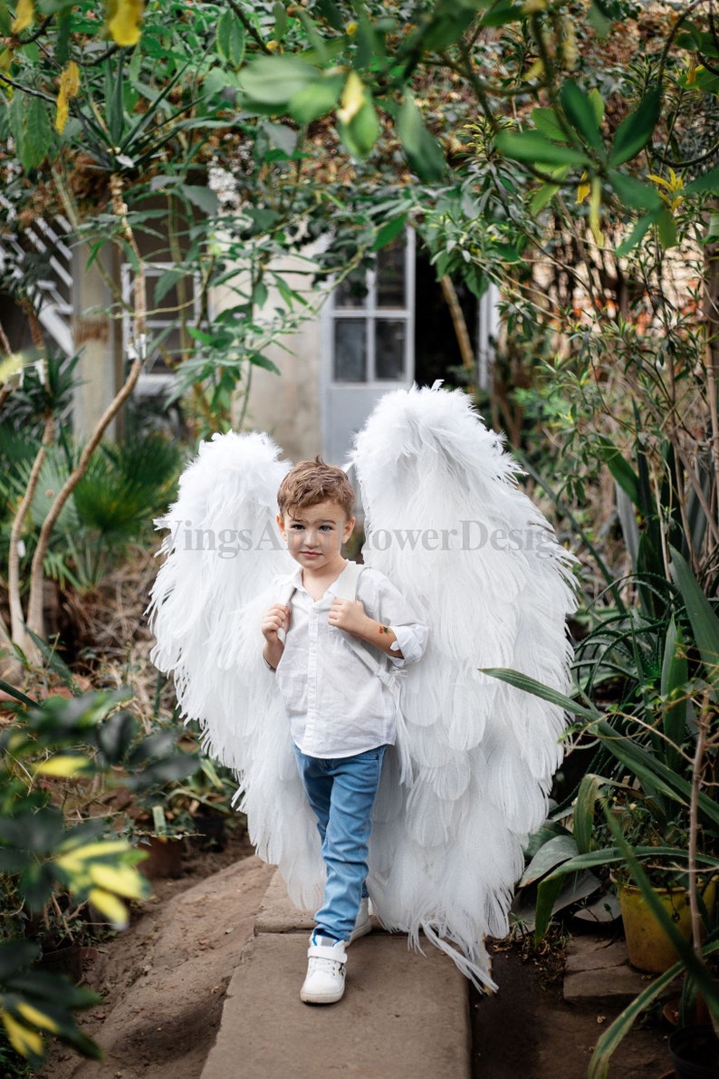 Small White Angel Wings Angel Wings Wedding Wings Victoria - Etsy
