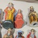 Vintage Assorted Nativity Parts 11 Pieces From Various Sets Hard ...