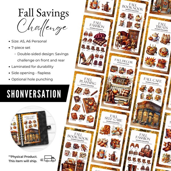 Cash Stuffing Challenge Tracker - Etsy