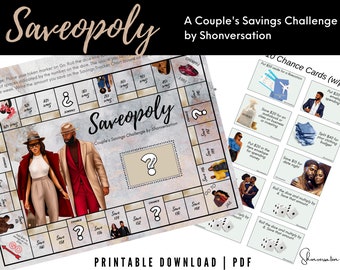 Saveopoly Savings Challenge Printable - Etsy