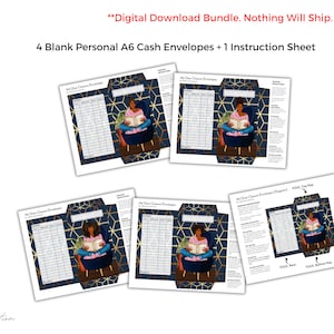 Printable Savings Challenge Tracker Bundle 1000, 2000, 3000 Emergency ...