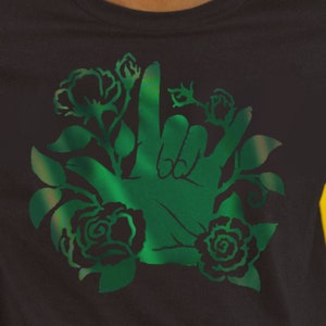 ASL I Love You Sign Language Roses Deaf Awareness Svg DIGITAL FILE ...