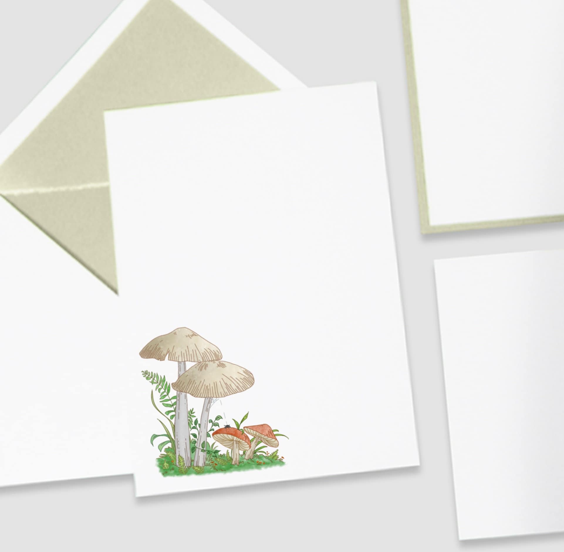 Mushroom Corner, Digital Download PNG Transparent Background Printable ...