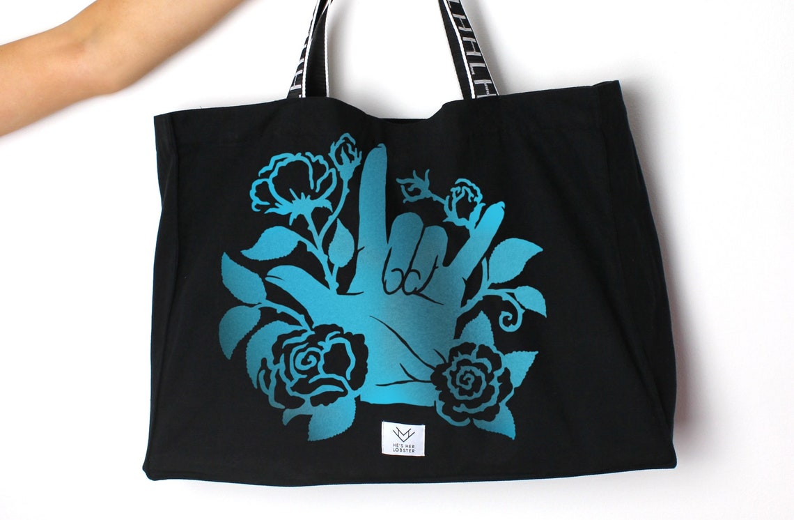 ASL I Love You Sign Language Roses Deaf Awareness Svg DIGITAL FILE ...