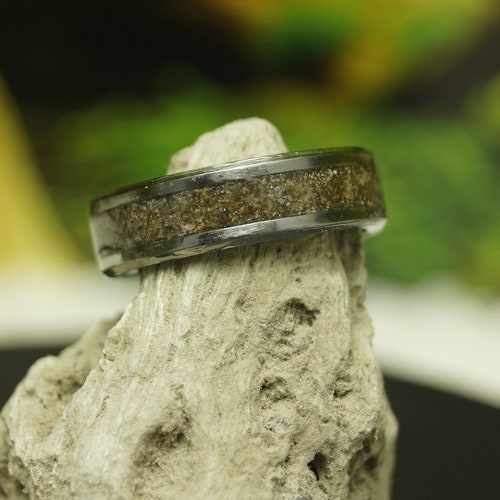 Blood Amber Inlay Tungsten Band 4 Mm 6 Mm or 8 Mm Wide Ring - Etsy UK