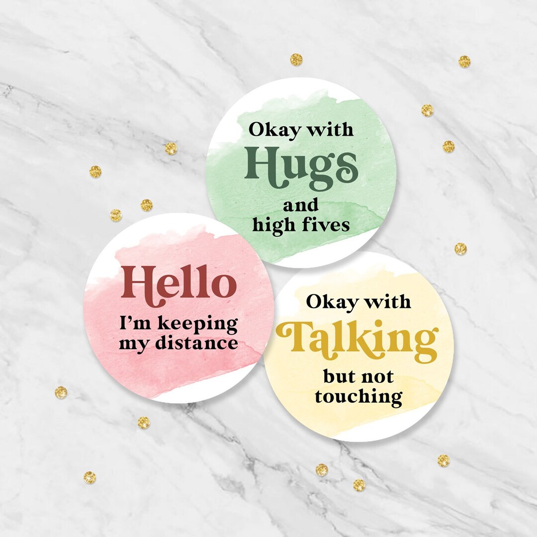 Covid Social Distance Sticker Covid Pandemic Wedding - Etsy