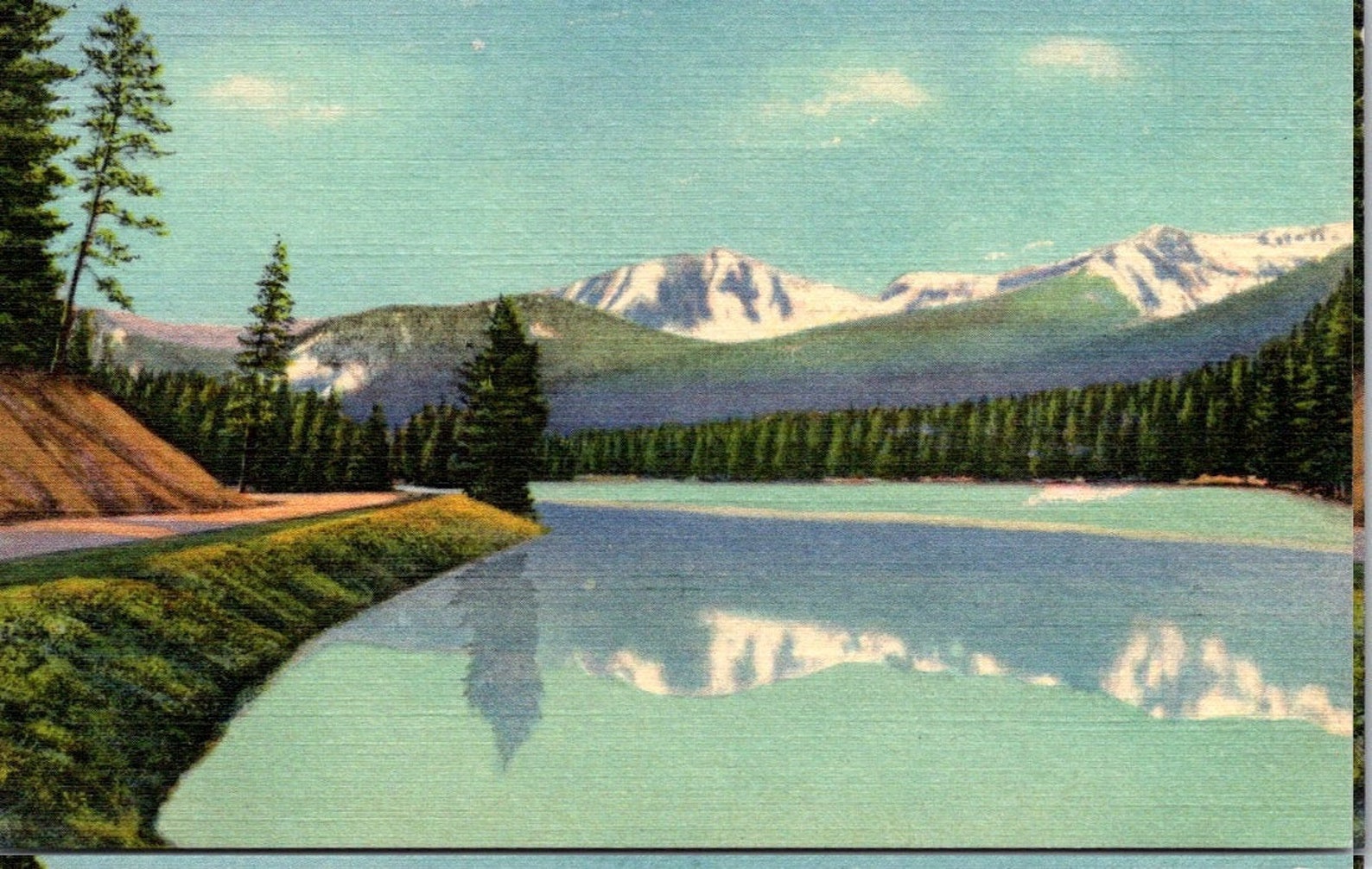 Beautiful Sylvan Lake Sylvan Pass Yellowstone National Park | Etsy