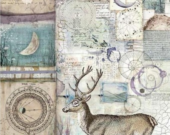 Deer Rice Paper - Etsy