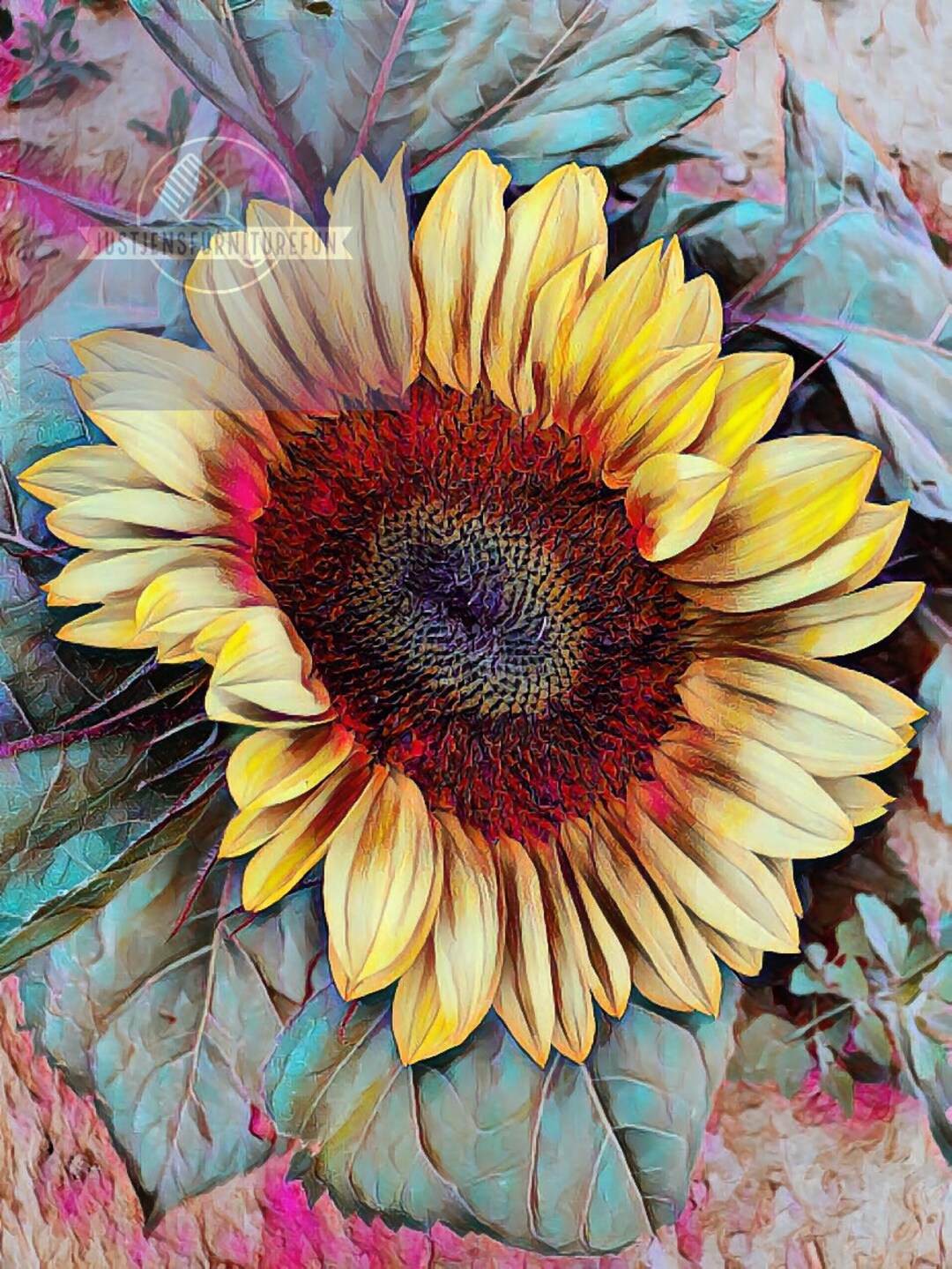 Digital Download Boho Sunflower - Etsy