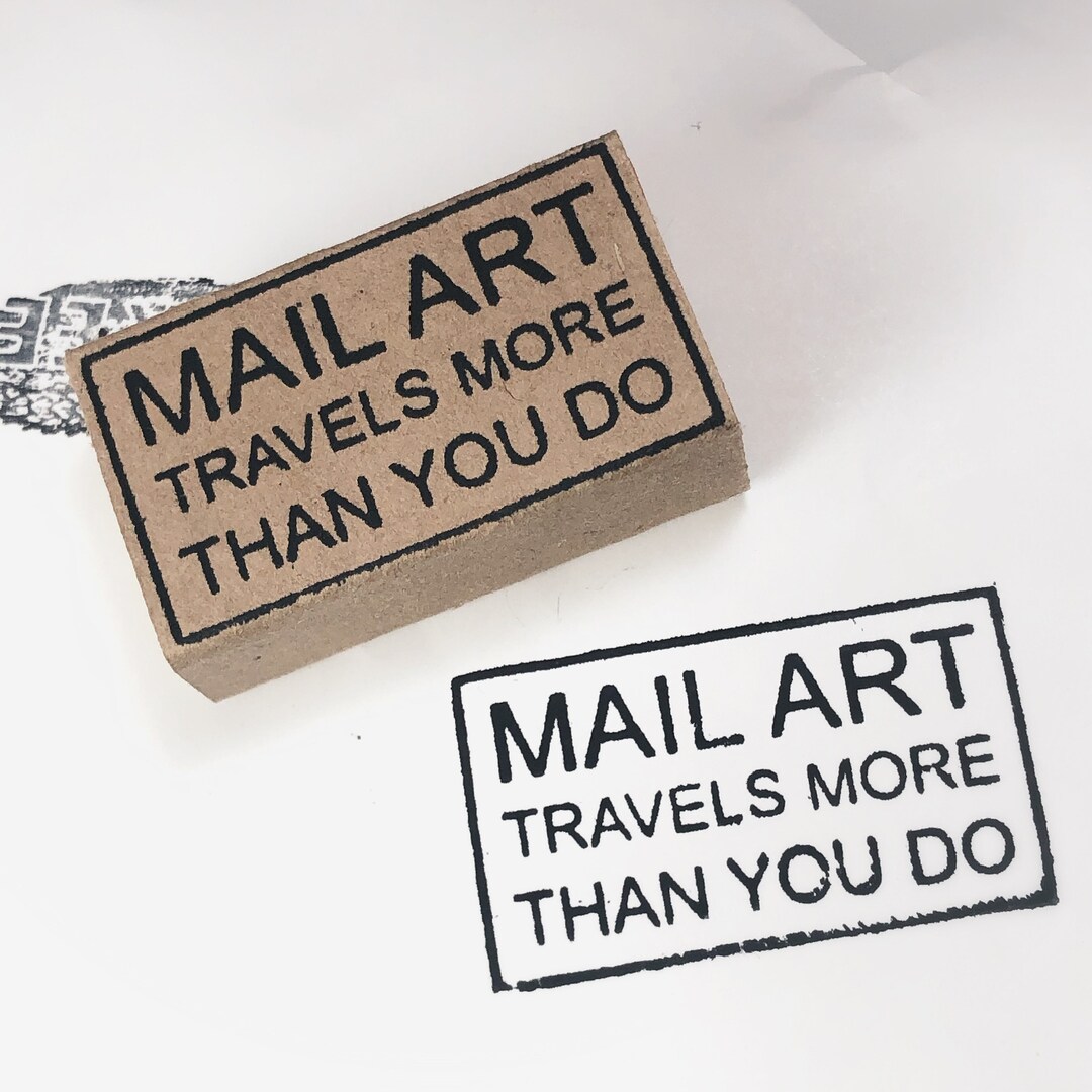 A Mail Art Statement Stamp - Etsy