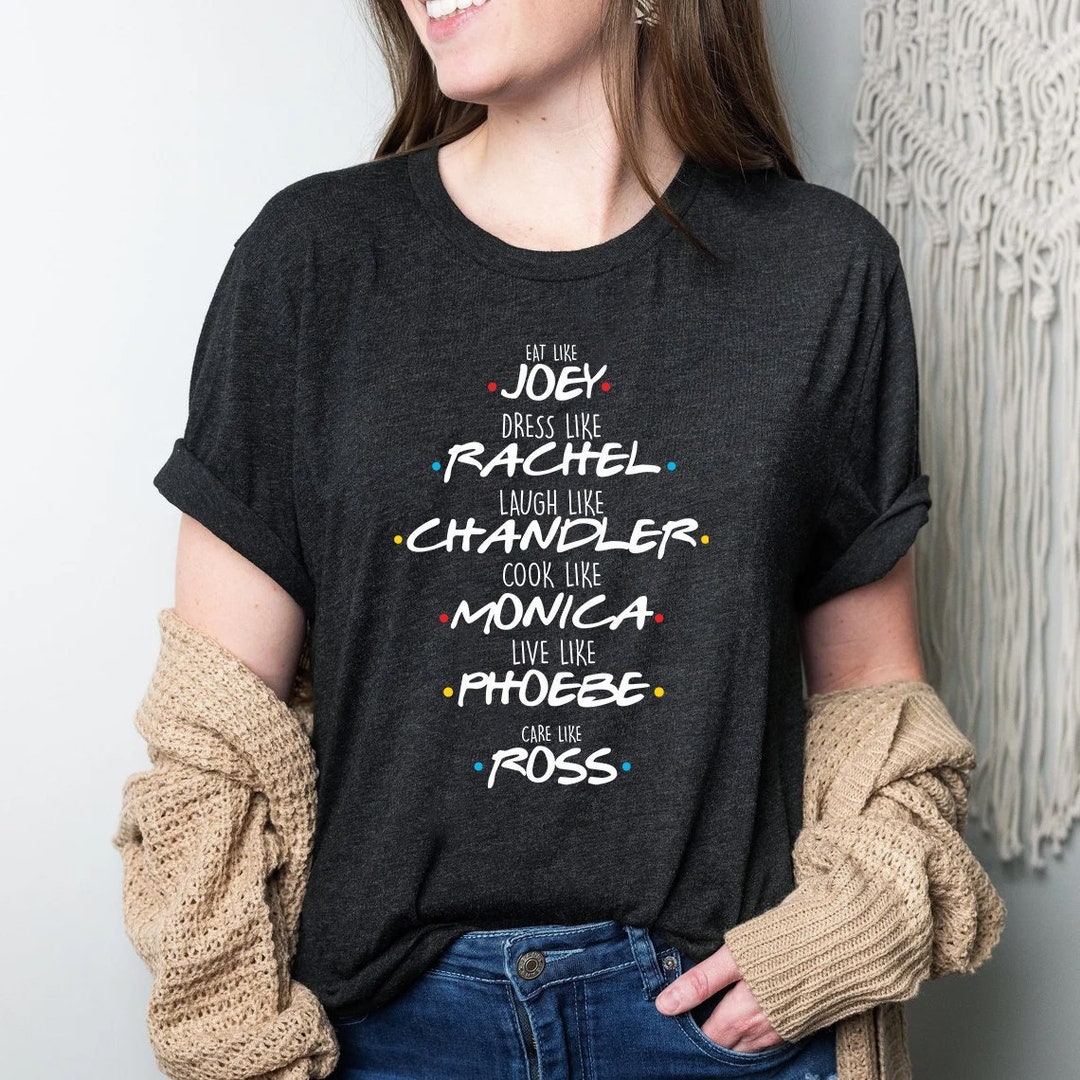Eat Like Joey, Friends Tv Show Shirt, Christmas Gifts for Friends ...