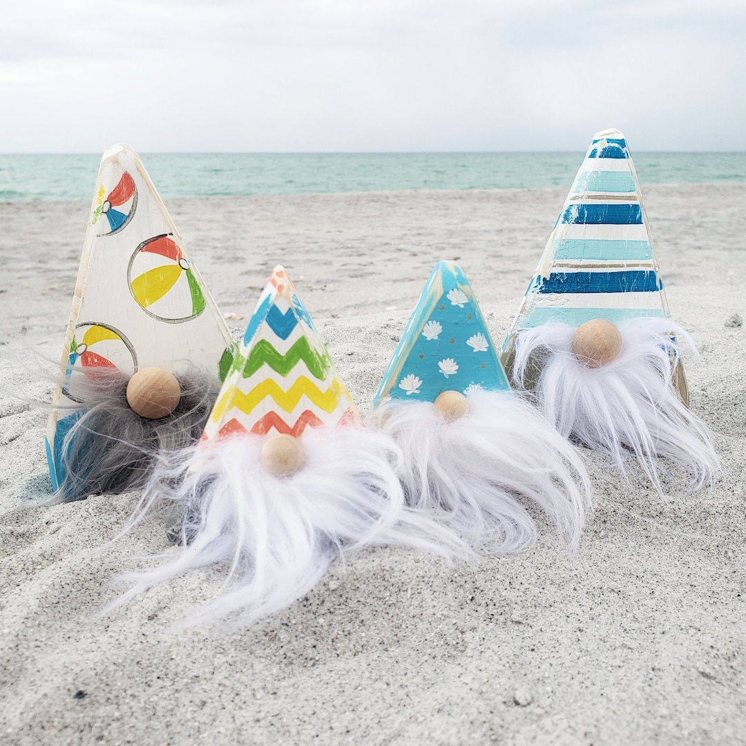 DIY Summer Gnome Painting Kit - Beach Decor Craft Activity - Etsy