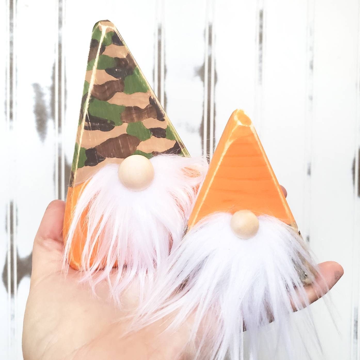DIY Hunting Gnome Painting Kit Make Your Own Wood Gnomes | Etsy