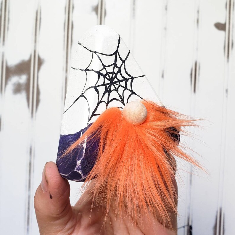 DIY Halloween Gnome Painting Kit: Spooky Wood Decor, Kids Craft - Etsy