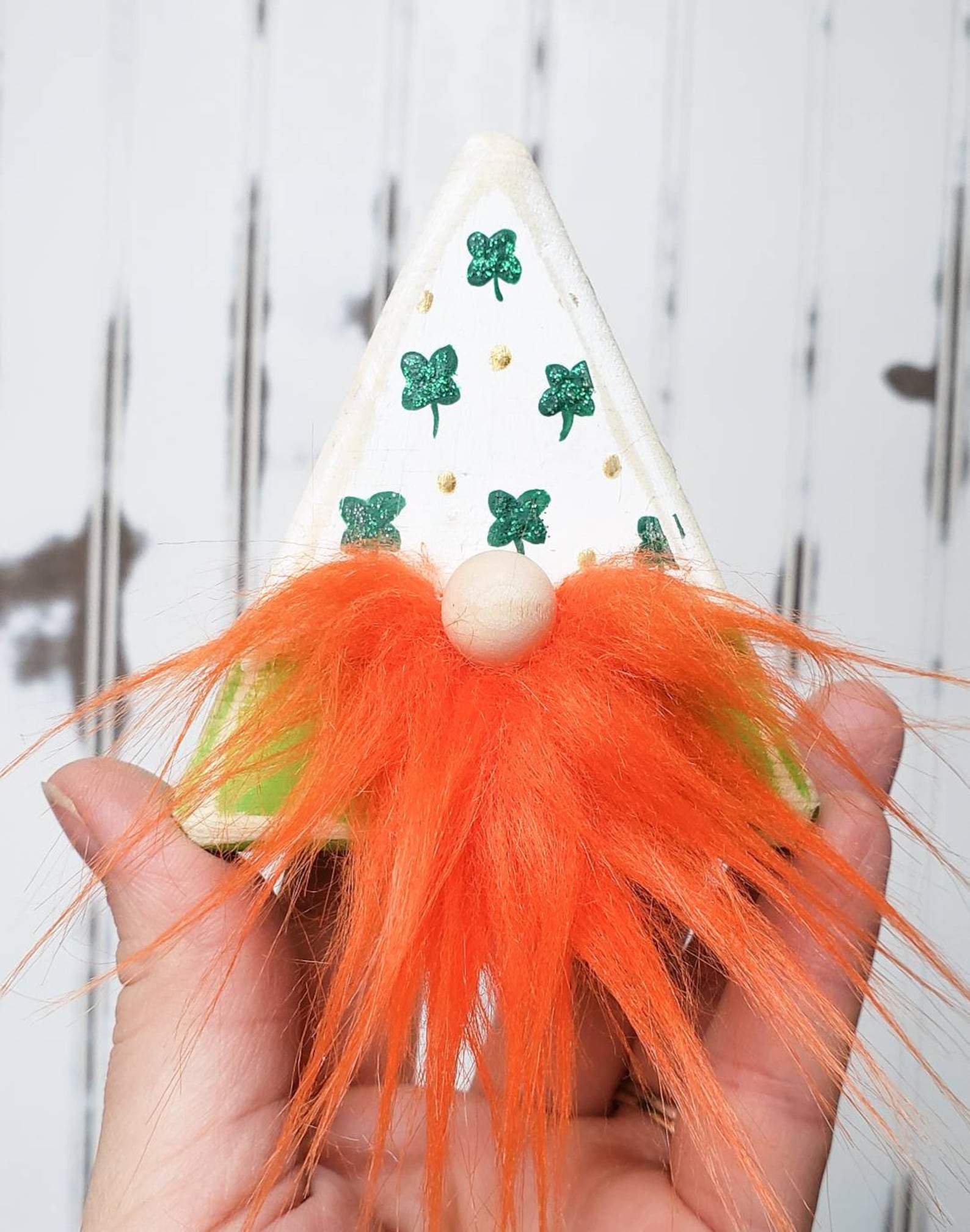 DIY St. Patrick's Day Gnome Painting Kit Wood Gnome - Etsy