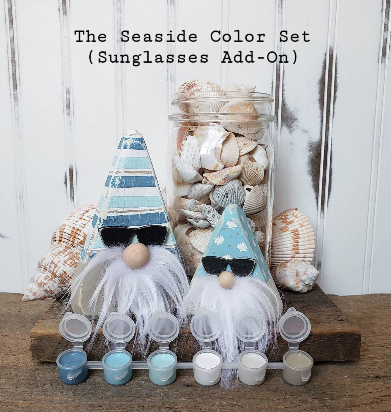 DIY Summer Gnome Painting Kit - Beach Decor Craft Activity - Etsy