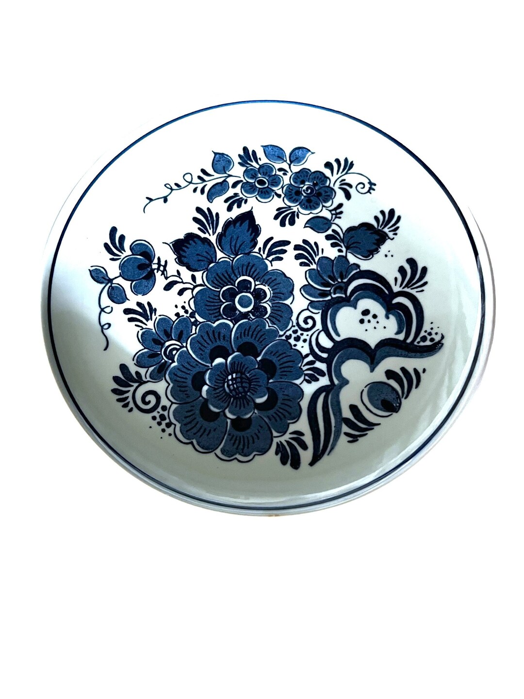 Genuine Vintage Blue Delft Hand Painted Dutch Pottery - Etsy