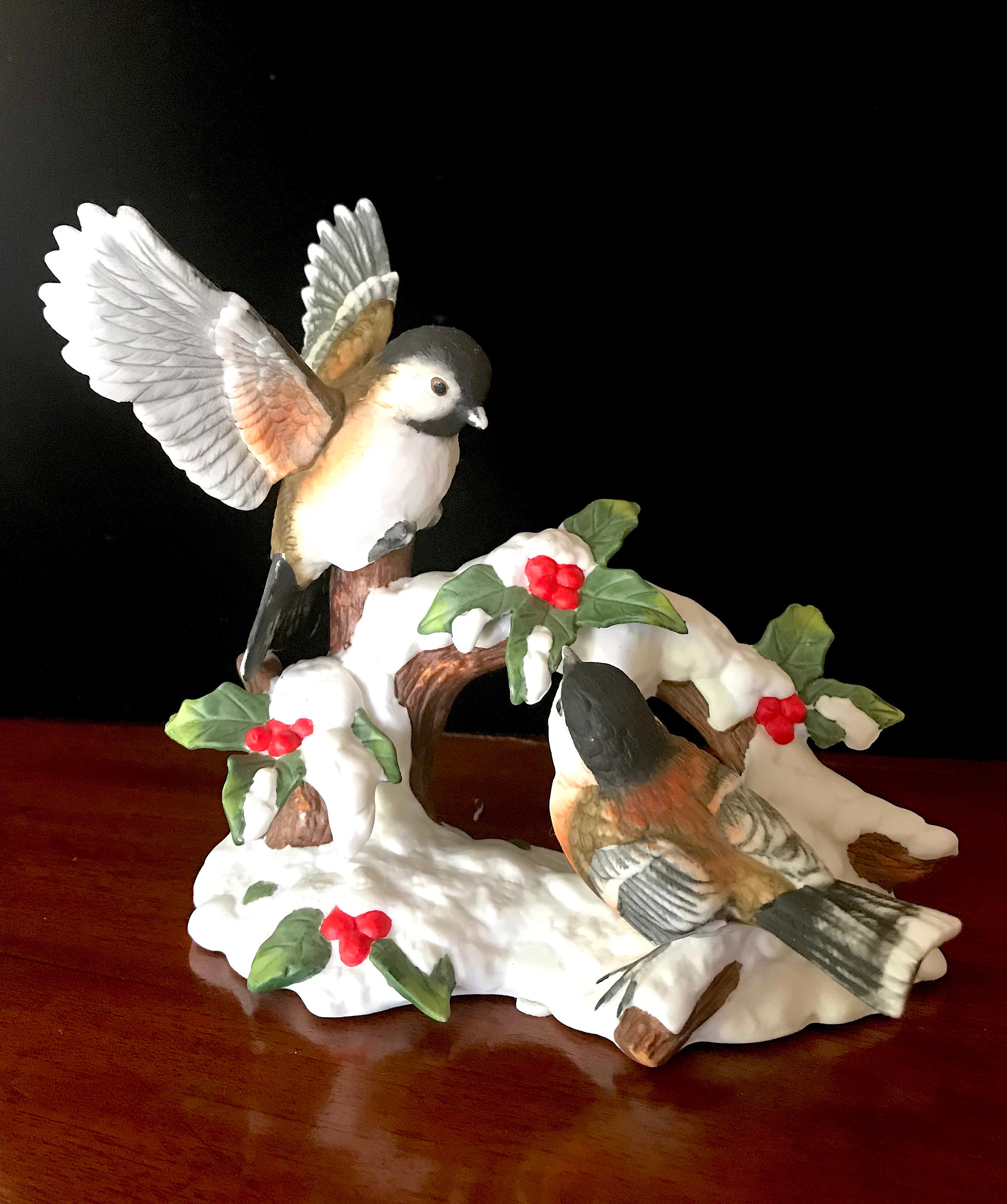 Vintage Wellington First Edition Porcelain Birds Figurine "springs ...
