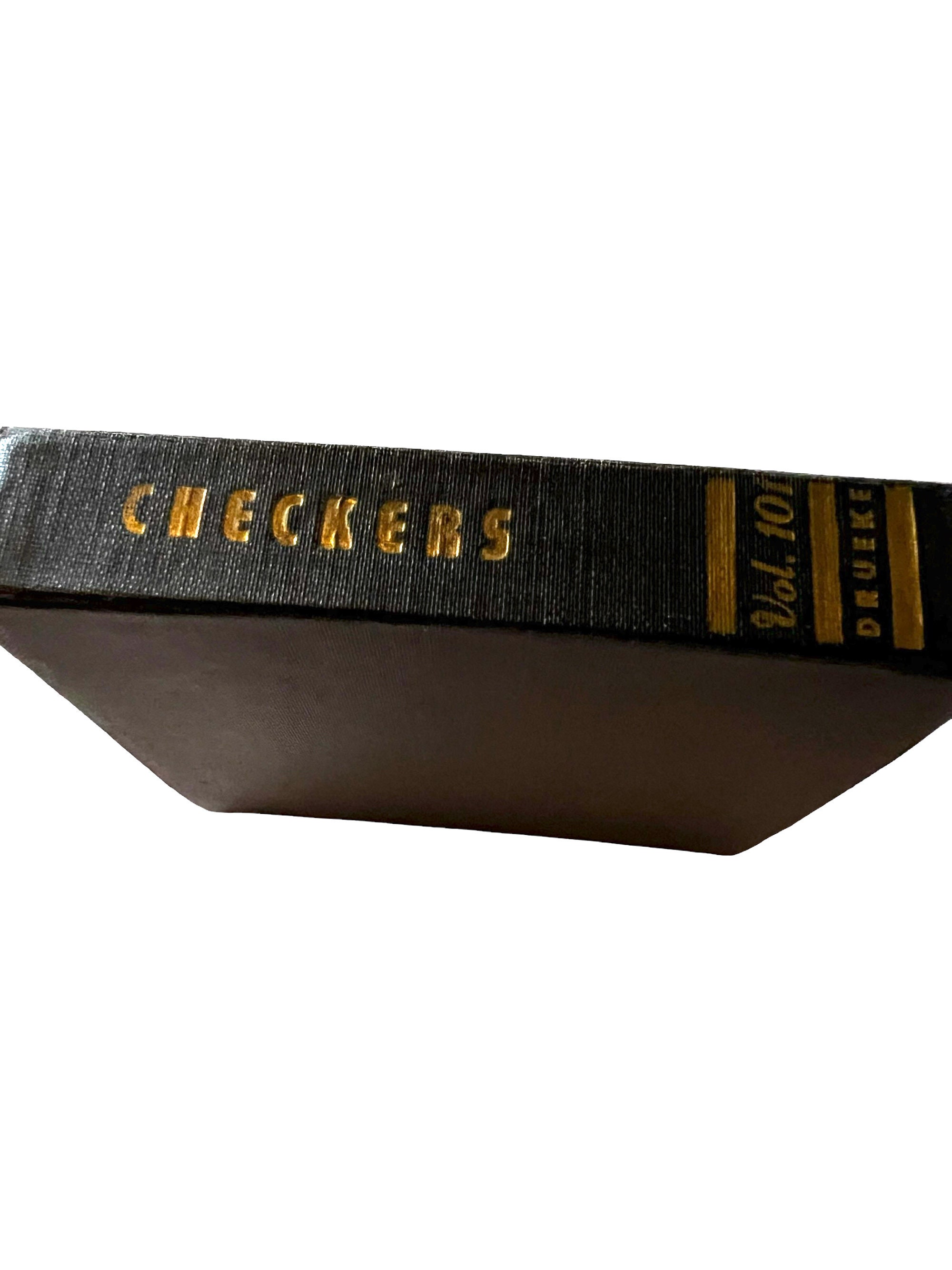 Vintage 1940's Complete Portable Boxed Checkers Case - Etsy