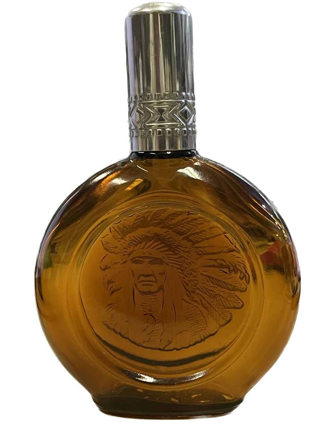 Stetson Splash Cologne Spray Bottle - Coty - Embossed Native American ...