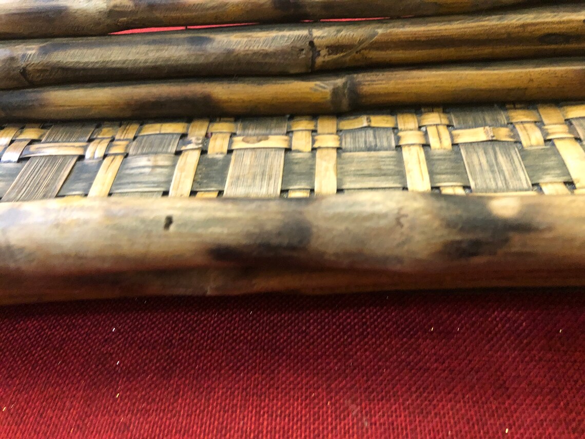 Handmade Bamboo Basket | Etsy