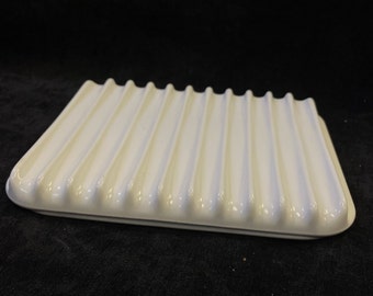 CORNING Ware MR-1 Roasting Rack Grilling Bacon Tray White Oven ...